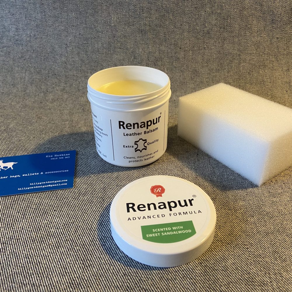 Renapur Leather Care – Billy Goat Designs