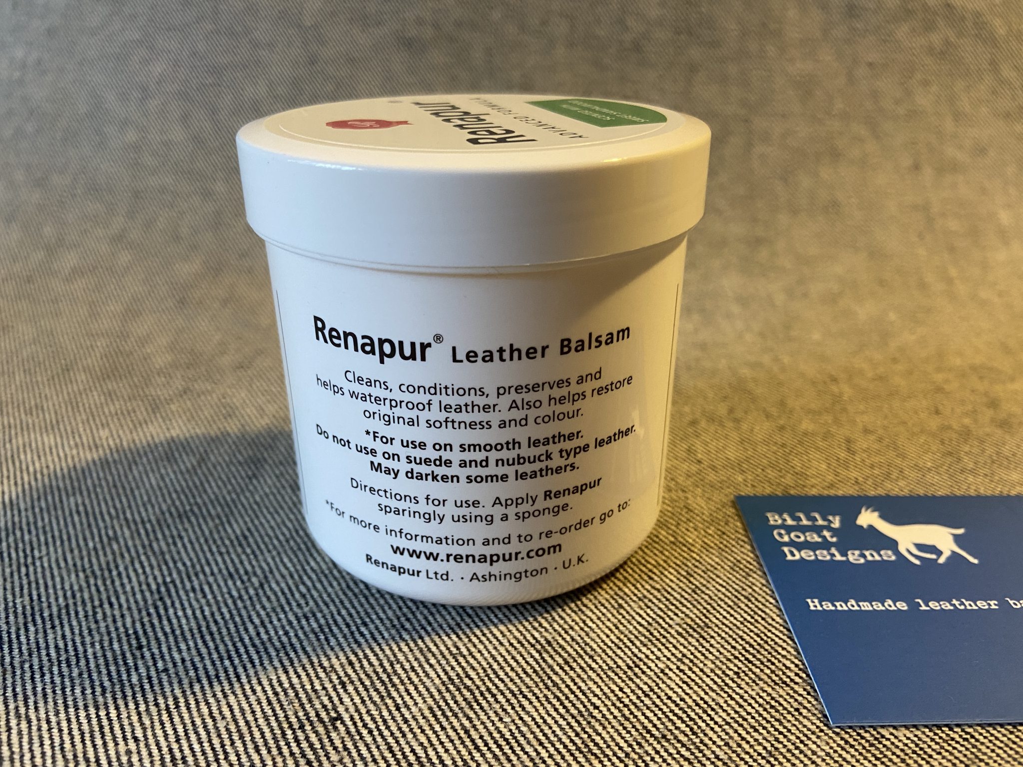 Renapur Leather Balsam SANDALWOOD Conditioner Care 200ml RSS – Billy ...